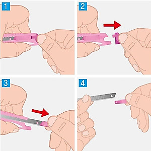 Cute Kitty Utility Knife Box Cutter (Large)