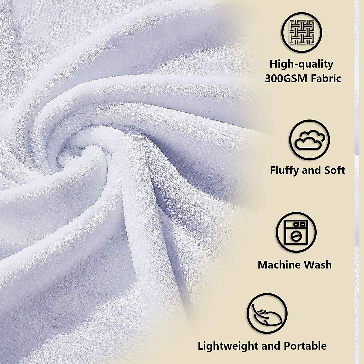 Christian Gifts for Women, Bible Verse Blanket with Inspirational Thoughts and Prayers - Religious Throw Blankets Soft Lightweight Cozy Plush Warm