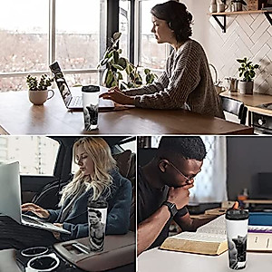 KIANSLA Ryan Reynolds Coffee Cup Stainless Steel Cup With Leak-Proof Lid For Hot And Cold Drinks Insulated Travel Mugs, Is A Gift For A Good Friend 12oz