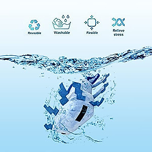 XSLWAN Blue Axolot Plush Plush Stuffed Toy Soft Throw Pillow Decorations for Video Game Fans, Kids Birthday Party Favor Preferred Gift for Holidays, Birthdays(Blue Axolot)