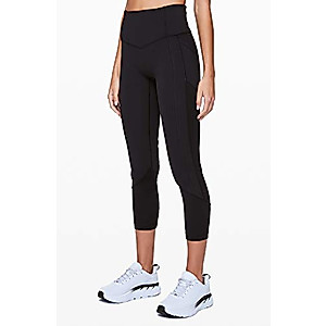 Lululemon All The Right Places Crop Yoga Pants (Black, 6)