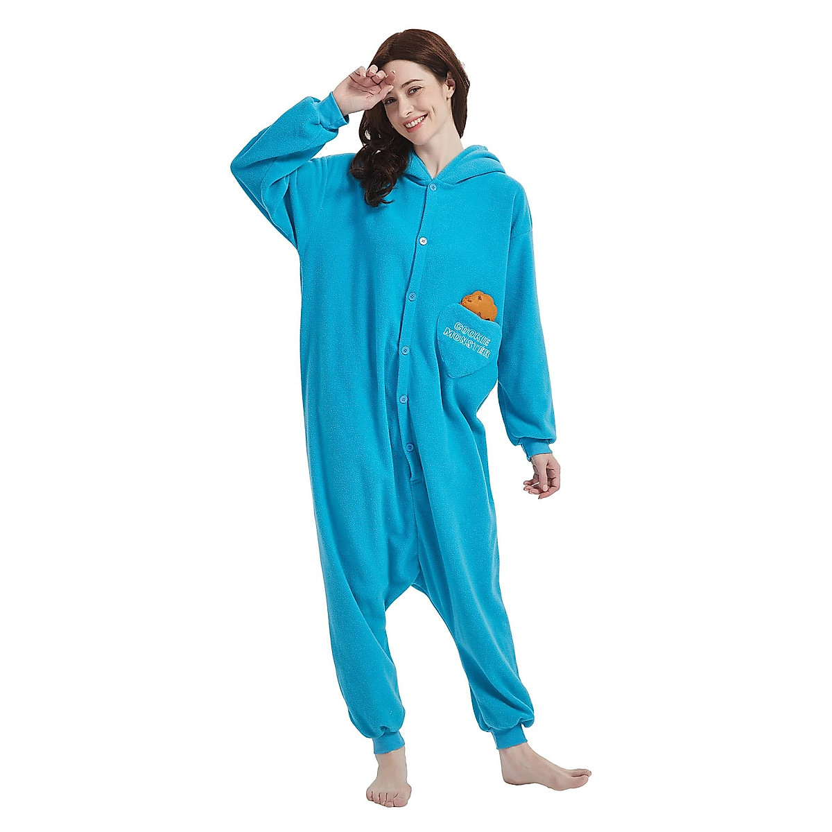 Sokotocy Animal Onesie Adult Unisex One-Piece Pajamas Cosplay Costume For Men Women X-Large