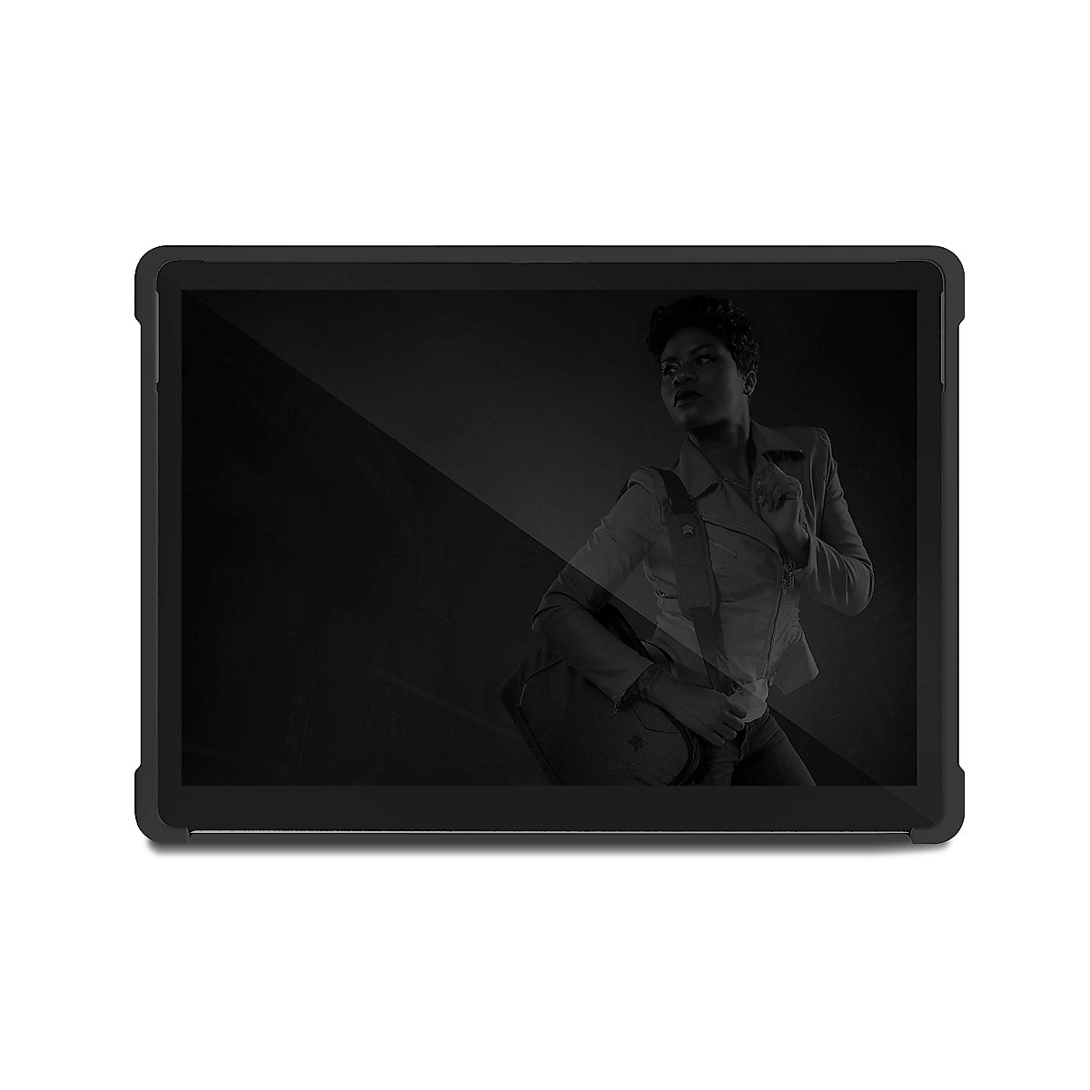 STM Dux Shell for Microsoft Surface Pro X (2019/2020/2021) - Durable and Protective Case - Black