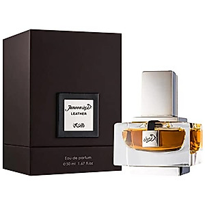 Junoon Leather for Men EDP (Eau De Parfum) 50 ML (1.7 oz) | Bold Pour Homme Spray | Strong White Musk, Amber, Oudh Notes | Signature Arabian Scent | by Rasasi Perfumes