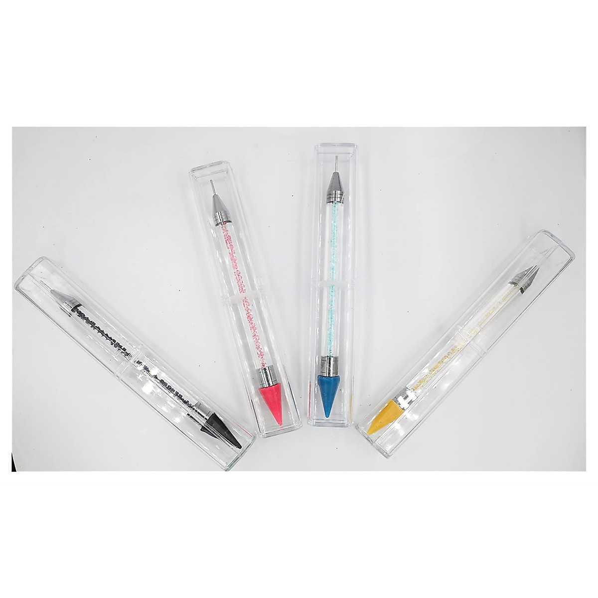 HANRUO DIY Diamond Painting Pen Tool Accessories Rhinestones Pictures Double Head Diamond Embroidery Point Drill Pen Gift (Color : Style J)