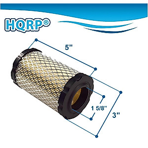 HQRP Filter compatible with Husqvarna YTA22V46 YTH22V46 YTH24V48 GTH52XLS HU800AWD, Craftsman IT2000 IT1500, Poulan-Pro PB22VA48 Riding Mower Lawn Tractor