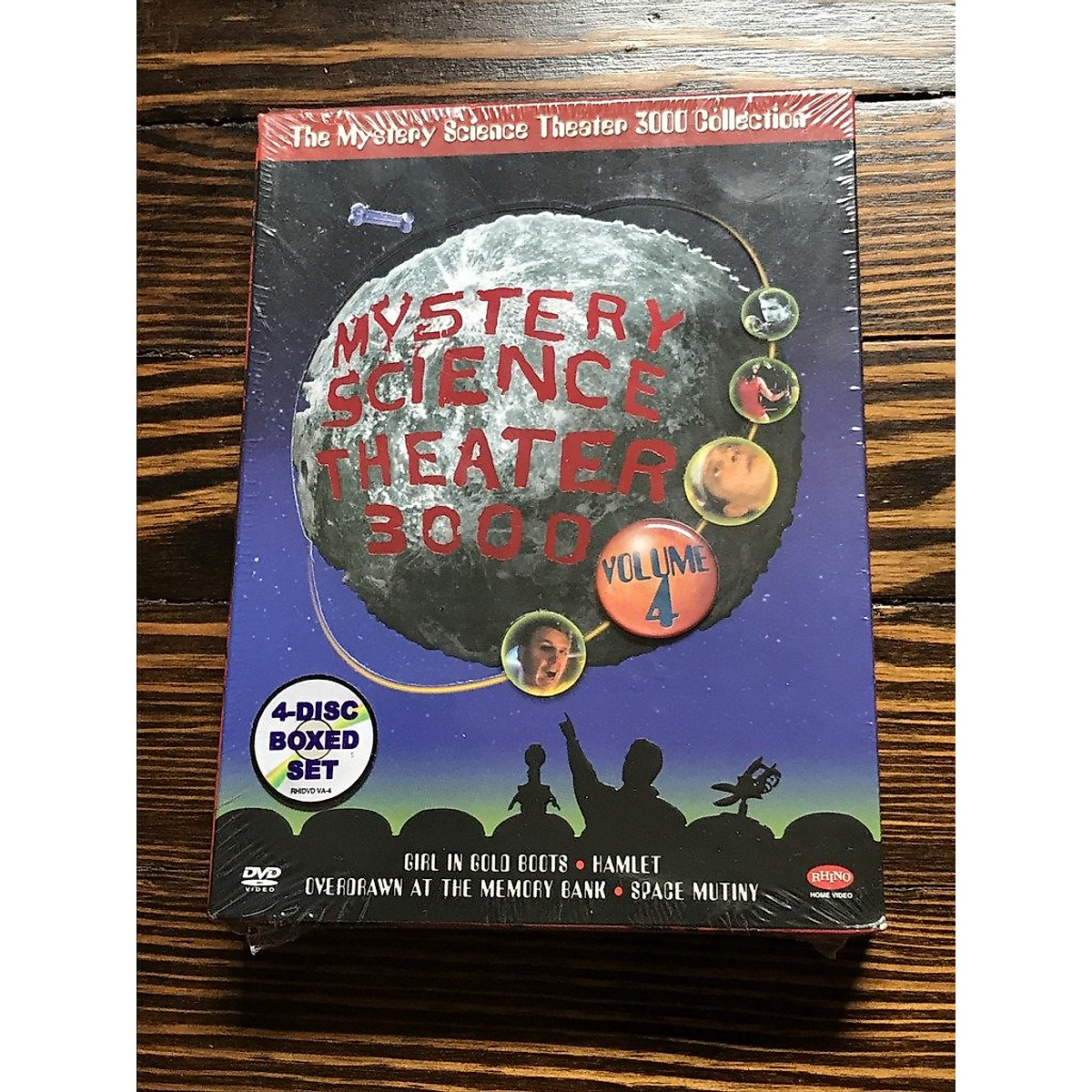 Mystery Science Theater 3000 Collection: Volume 4 (Girl in Gold Boots / Hamlet [1961] / Overdrawn at the Memory Bank / Space Mutiny) [DVD]