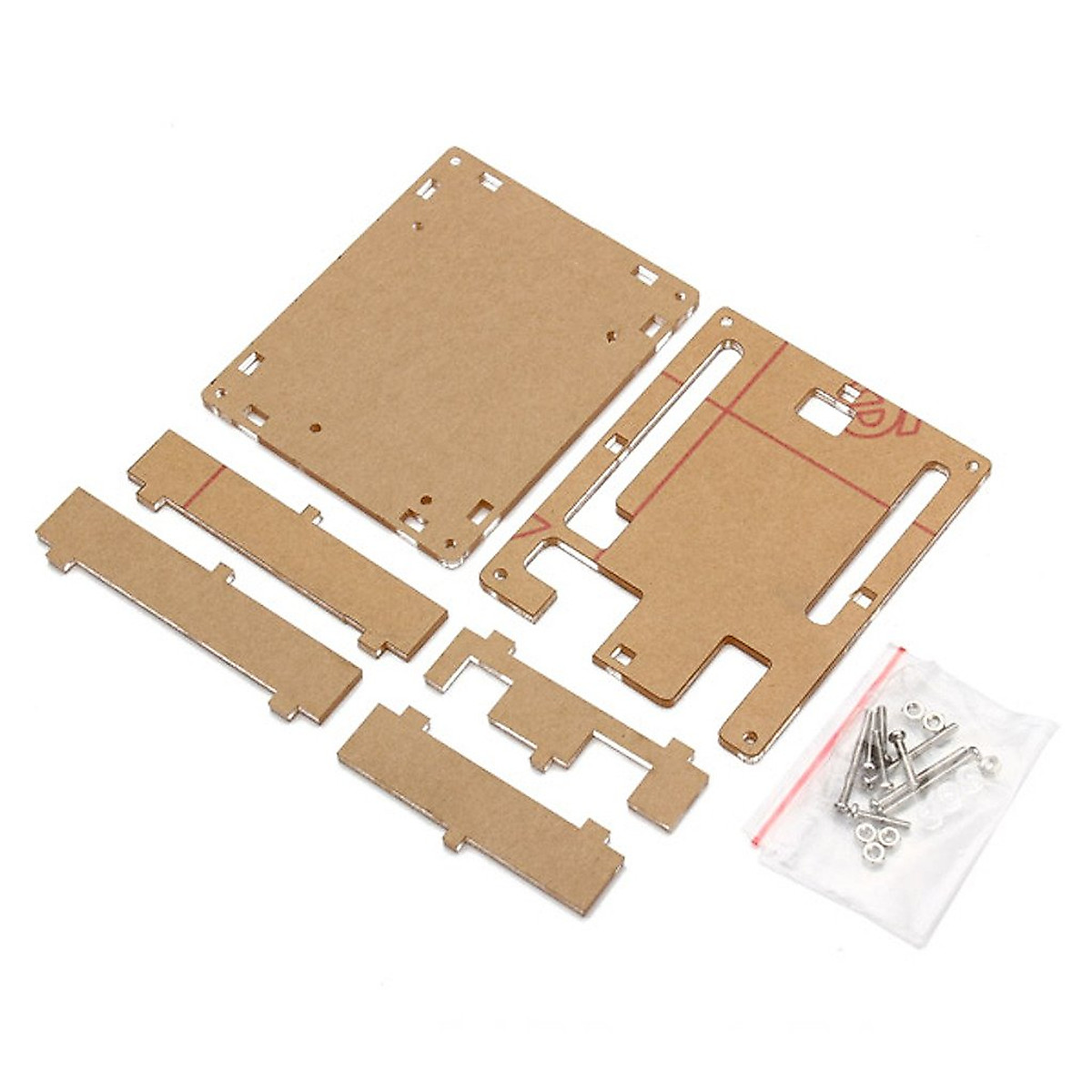 DAOKI Uno R3 Case Enclosure New Transparent Gloss Acrylic Computer Box Compatible with Arduino UNO R3