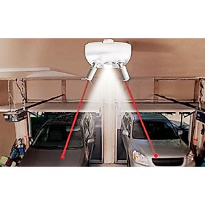 Maxsa 37314-W-RS Dual Parking Aid with Light