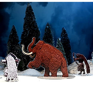 WizKids D&D Idols of The Realms: Icewind Dale Rime of The Frostmaiden - Young Adult White Dragon - 2D Set