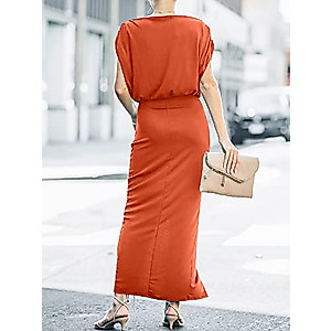 ANRABESS Womens Off The Shoulder Solid Color Business Pencil Dress Wedding Guest Dress Office Work Dresses A880-chenghong-S