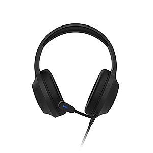 Zalman HPS310 Wired Over Ear Headphones, Gaming Headset w/Flexible Microphone, Hi-Fi 7.1 Surround Sound, Adjustable Headband, Memory Foam Earpads, RGB Spectrum, 50mm Neodymium Drivers - Black