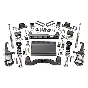 Rough Country 6" Suspension Lift Kit w/N3 Struts for 2021-2023 F-150 4WD - 58731