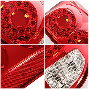 HECASA Right Tail Light Compatible with 2011-2020 Dodge Grand Caravan & Ram C/V Replacement for 5182534AE CH2801199 Rear Brake Lamp Taillight Tail Lamp Passenger Side