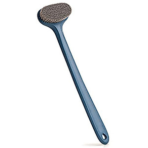 Surlees 2.0 Plus - Back Scrubber for Shower for Men Women Elderly, Bath Brush, Body Brush (15'', Blue)