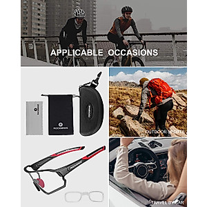 ROCKBROS Photochromic Sunglasses for Men Cycling Sunglasses Sports Bike Glasses
