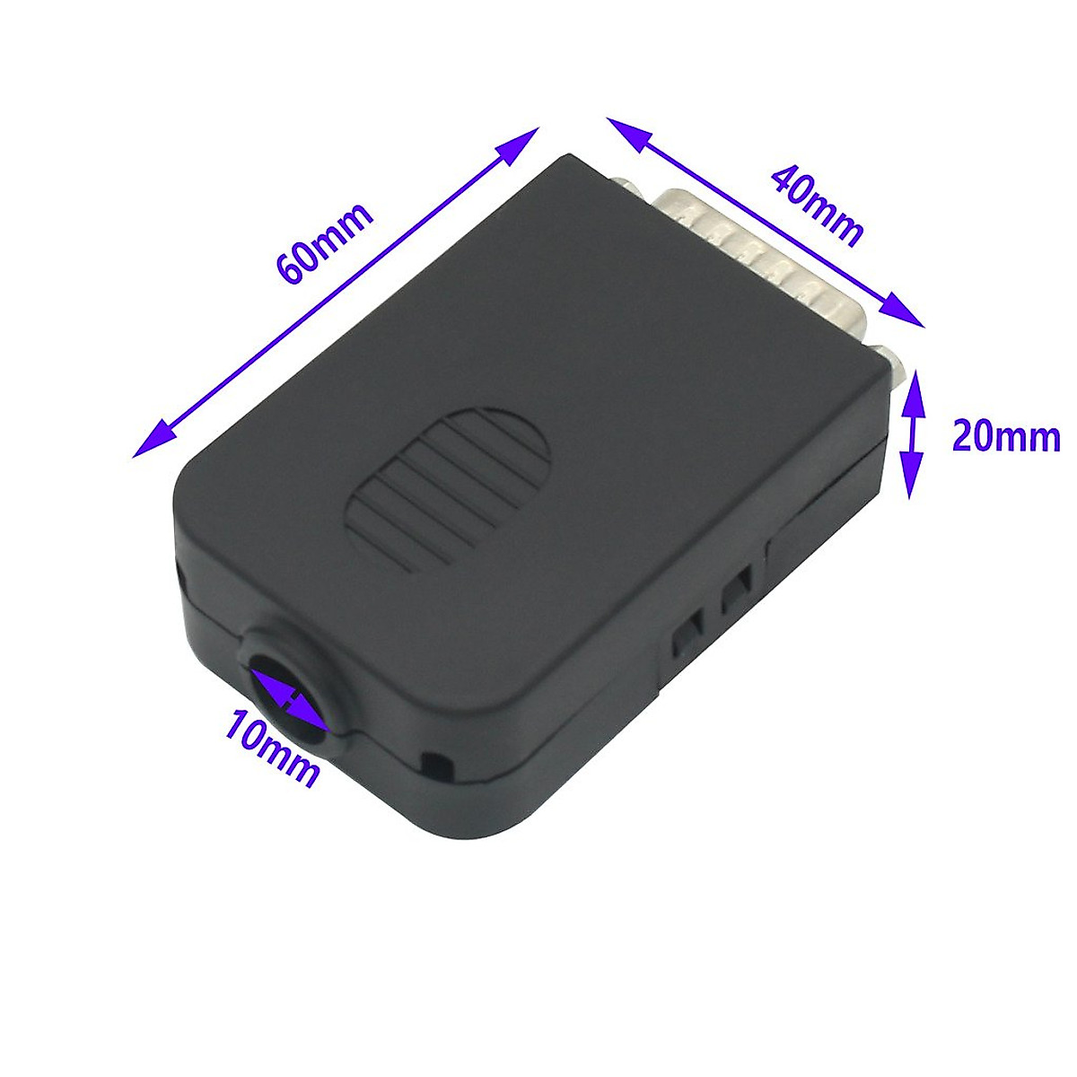 DB15 Breakout Connector Female Adapter 15-pin Port Adapter with Case