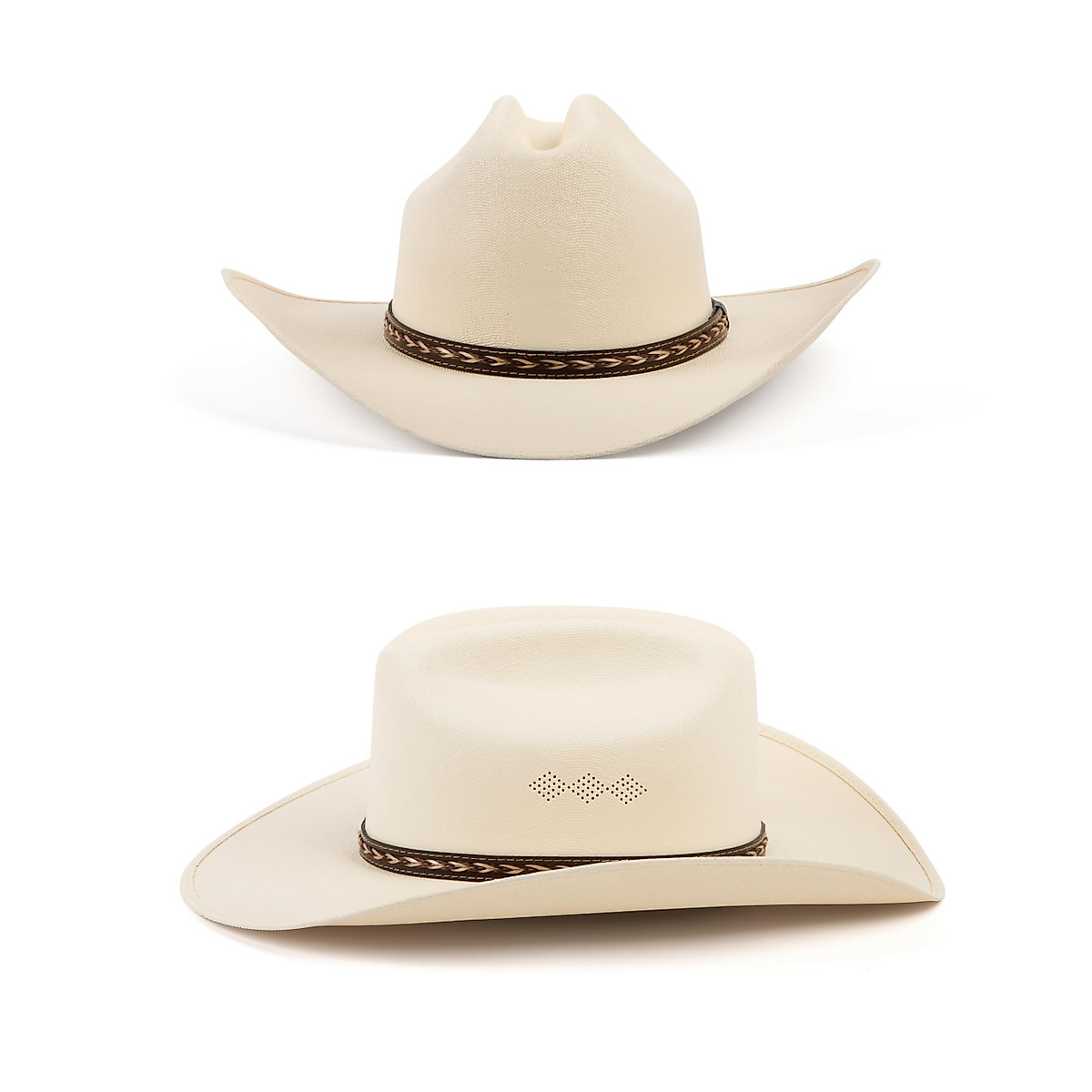 VeloRosso Cowboy Hat, Cowgirl Hat, Cowboy Hats for Women, Cowboy Hat Men, Cowgirl Hats Women, Western Hat, Brown Cowboy Hat, Straw Cowboy Hat…