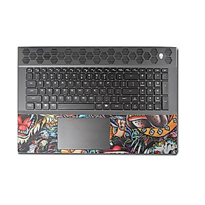 MightySkins Skin Compatible with Alienware M18 R1 (2023) Full Wrap Kit - Old School Tattoo | Protective, Durable, and Unique Vinyl Decal wrap Cover | Easy to Apply & Change Styles | Made in The USA