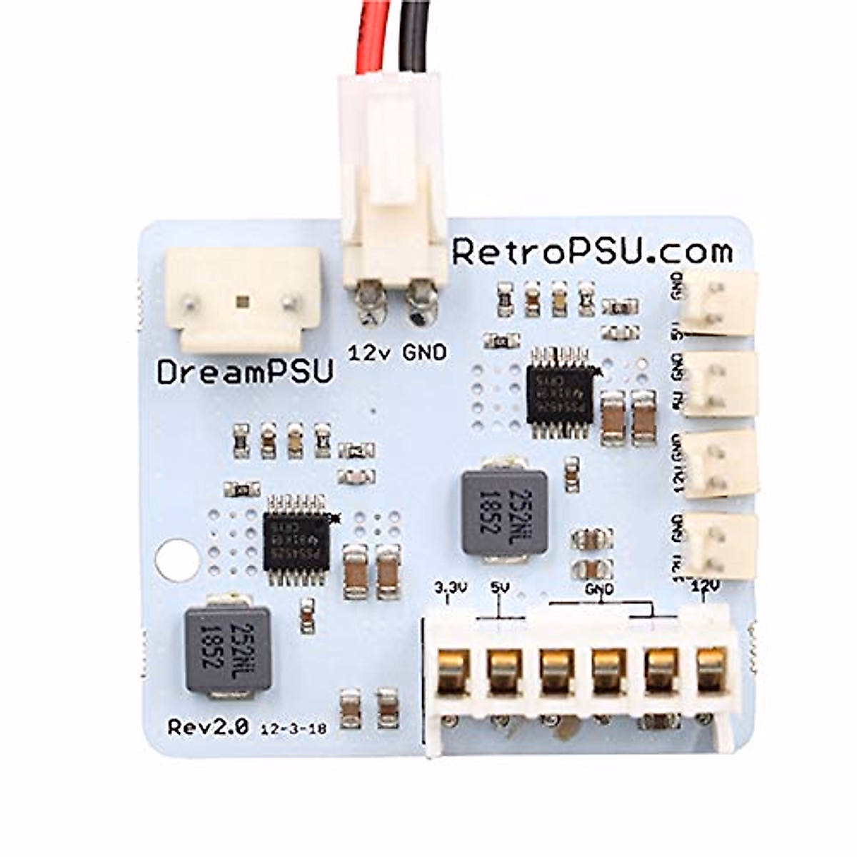 Lyzeous for Dreamcast Game Console Dreampsu Power Board 12V