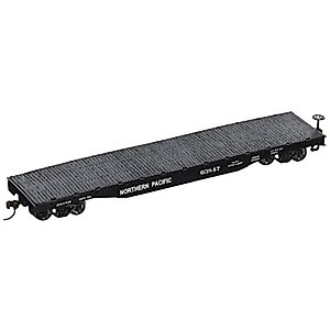Bachmann Trains - 52' Flat Car - NORTHERN PACIFIC - HO Scale