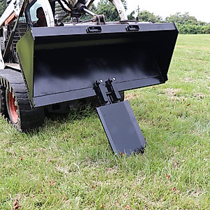 Titan Attachments Clamp-On Quick Spade Combo 45" x 18" Dig Footings, Trenches, and Stump Removal