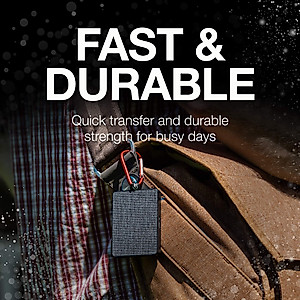 Seagate One Touch SSD 1TB External Solid State Drive Portable – Black, USB 3.0 for PC Laptop and Mac, 1yr Mylio Create, 2 months Adobe CC Photography (STJE1000400)