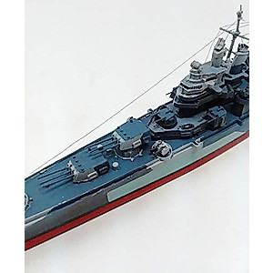 Atlantis USS Pittsburgh CA-72 Heavy Cruiser Plastic Model Kit Famous Ship 1/490 Scale