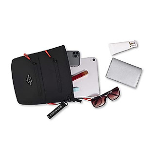 Sherpani Sadie, Nylon Crossbody Bag, Lightweight Shoulder Bag, Cross Body Purse, Crossbody Bags for Women, RFID Protection (Raven)