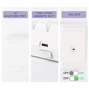 EPOMAKER EP64 60% Mechanical Keyboard, Wireless Gaming Keyboard, 2.4GHz/Bluetooth 5.0/USB-C Custom Keyboard, Hot Swappable, NKRO, Programmable wtih Dye-sub PBT Keycap for Mac/Win (Flamingo Switch)