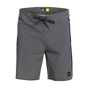 Quiksilver Mens Surfsilk 18" Boardshort - Arch (Iron Gate, 30)