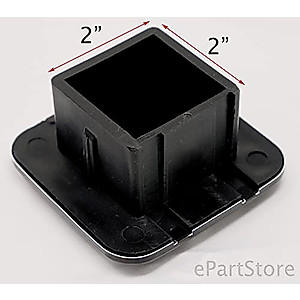 eVerHITCH American Flag Hitch Cover Plug (Fits 2" Receiver, Black with Green Line)