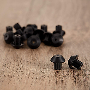 48 Pieces Rubber Grate Feet Rubber Foot Replacements Compatible with GE WB2K101 Gas Range Burner Grate, Replace Part Number WB02T10461, AP2622260, PS241358