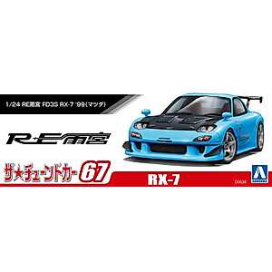 Mazda RE Amemiya FD3S RX-7 99 1:24 Scale Model Kit