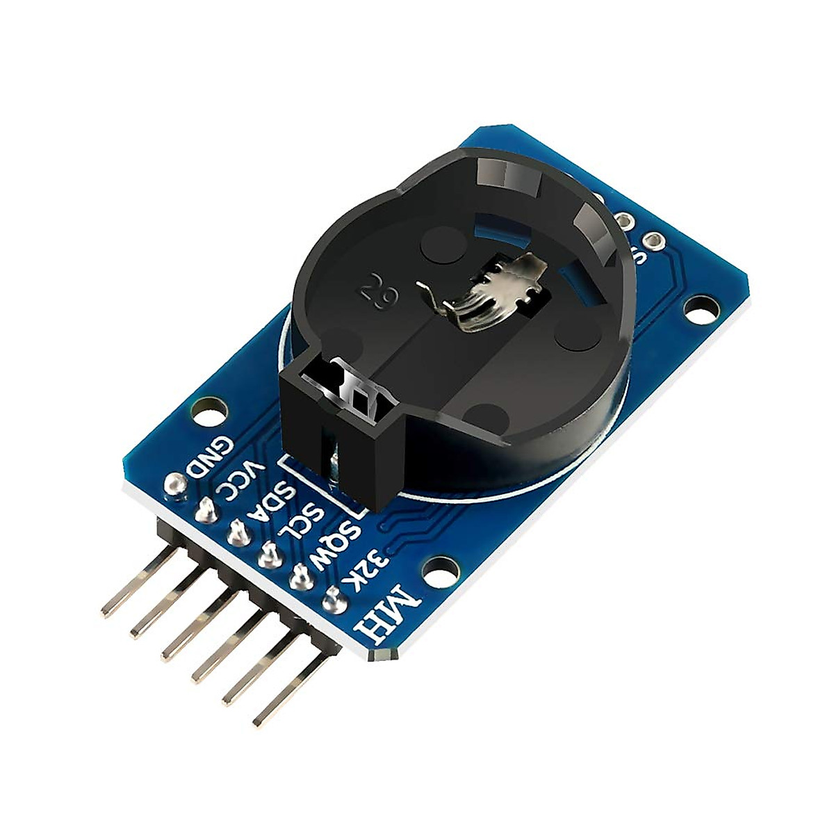 DS3231 AT24C32 IIC RTC Module Clock Timer Memory Module Beats Replace DS1307 I2C RTC Board (Batteries not Included) + 20 PCS Male to Female Jumper Wire Cable
