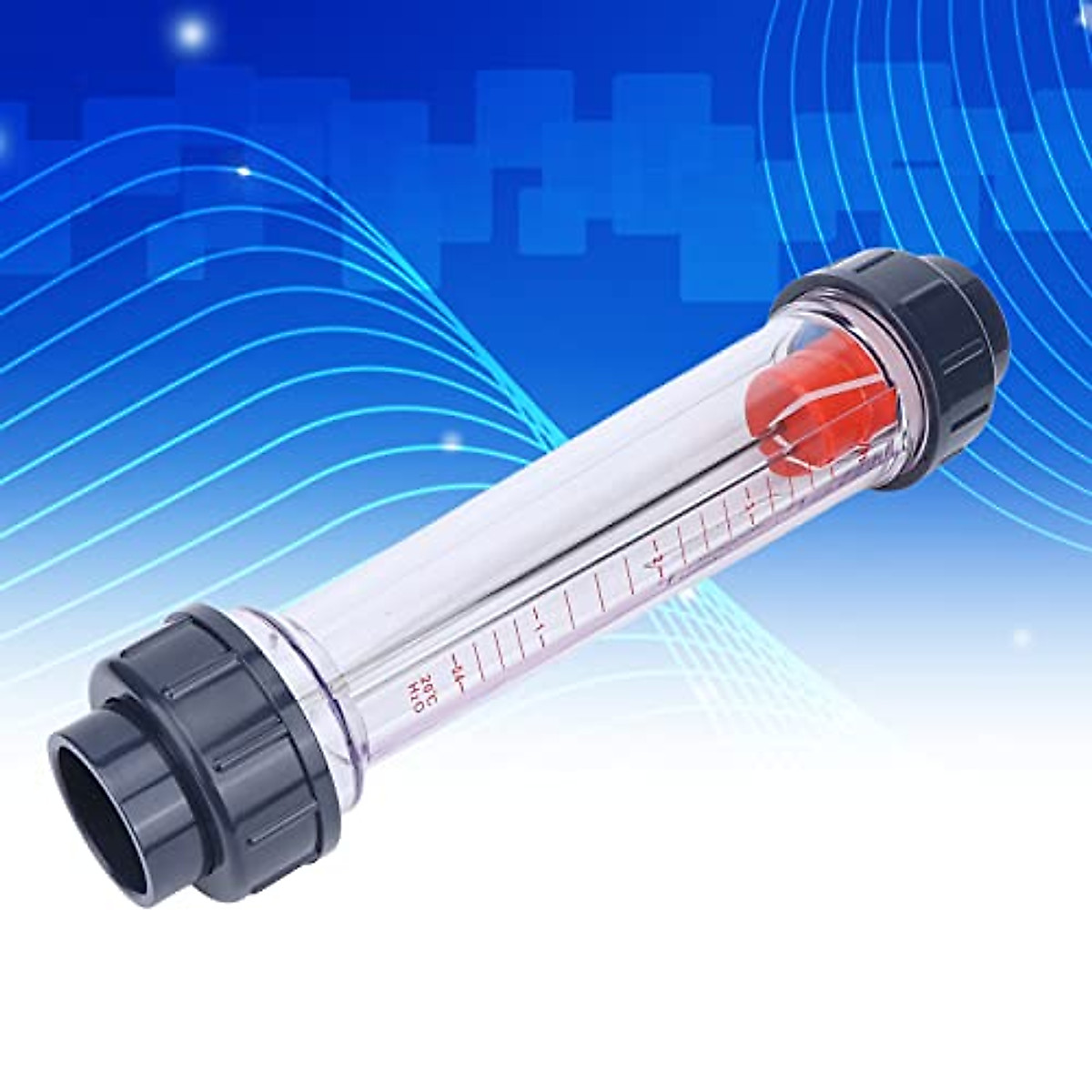 Flow Meter Tube, Wide Application Water Flow Meter Clear Scale High Accuracy for