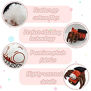 BOOLACYA Choo Choo Charles Plush Toy, 10 in Choo Choo Charles Toys Spider Train Doll, Choo Choo Charles Plushies Spider Stuffed Animal Choo Choo Charles Plushies for Kids and Game Fans Easter Gift