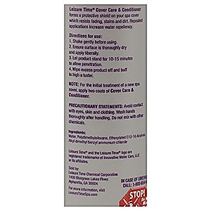 Leisure Time 3192A Cover Care and Conditioner Spa Maintenance, 16 fl oz