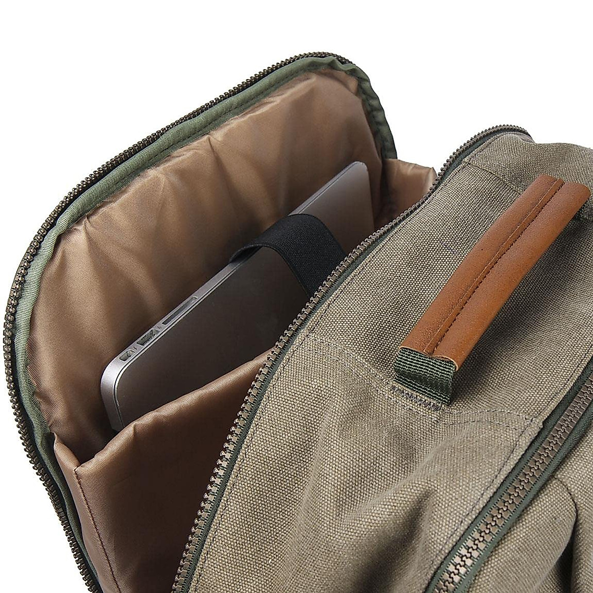 CERDÁ LIFE'S LITTLE MOMENTS Men's Travel Backpacks, Grey, Verde