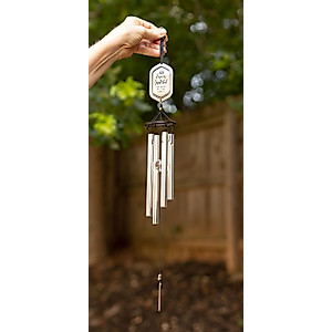 Forever Grateful Wind Chime with Engraved Thank You Message - Unique Gift of Gratitude/Appreciation Gift/Thank You Gift for Special Friend/Family/Coworkers/Teachers/Mentor