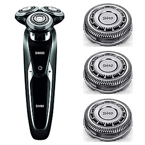 SH90 Replacement Heads Compatible with Philips Norelco Shaver Series 9000 Series 8950