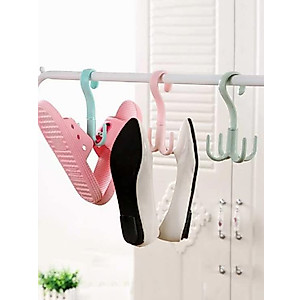 6 pcs Multifunctional Clothes Hanger with Stackable