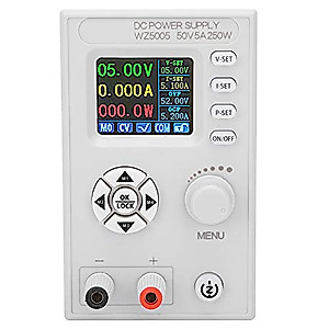 21 * 11 * 9 DC Regulated Power Supply Digital Control Adjustable LCD Screen 4 Digit Display DC6-55V WZ5005 Adjustable Power Supply DC Variable Power Supply