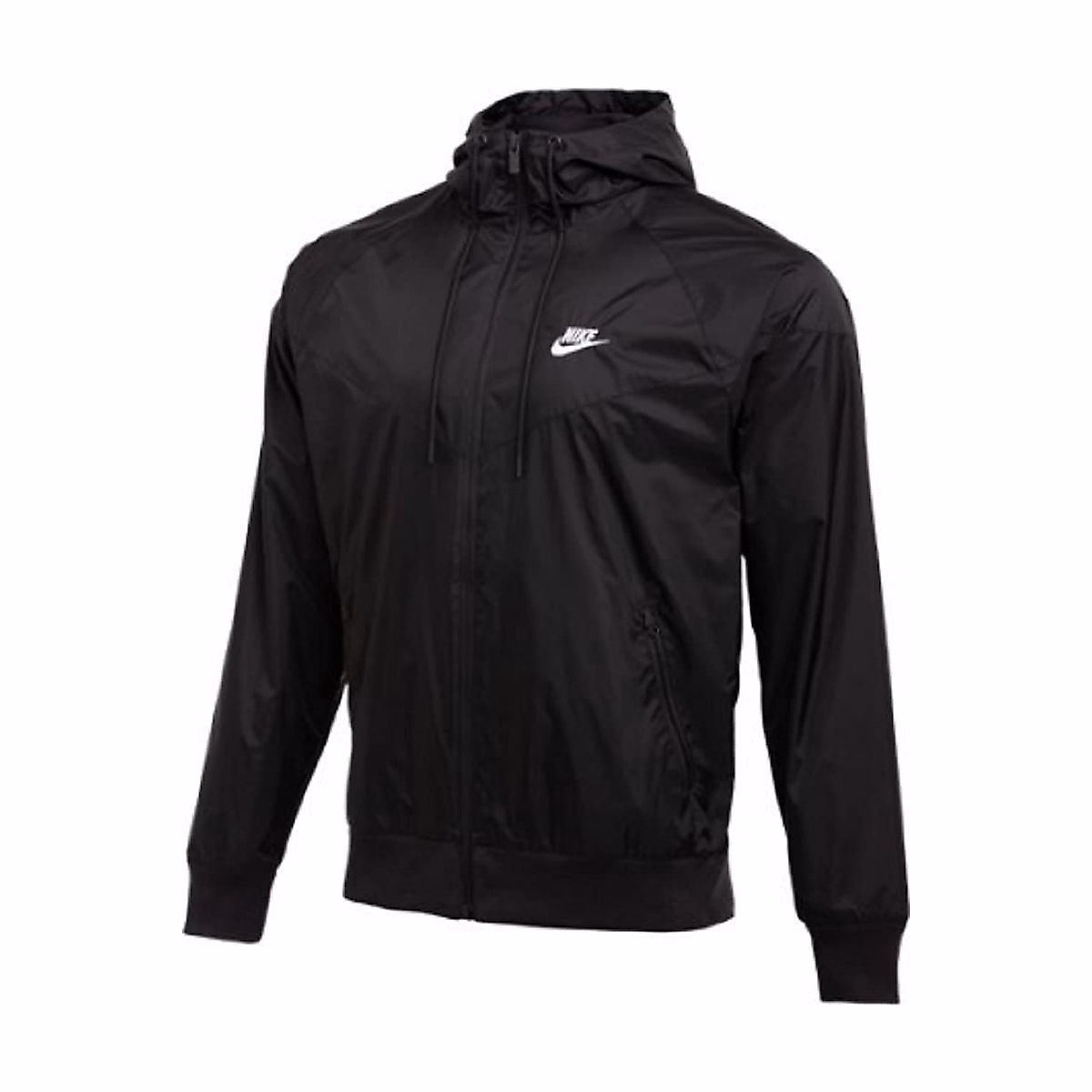 Nike Sportswear Windrunner Hooded Windbreaker Men's Jacket (Black, L)