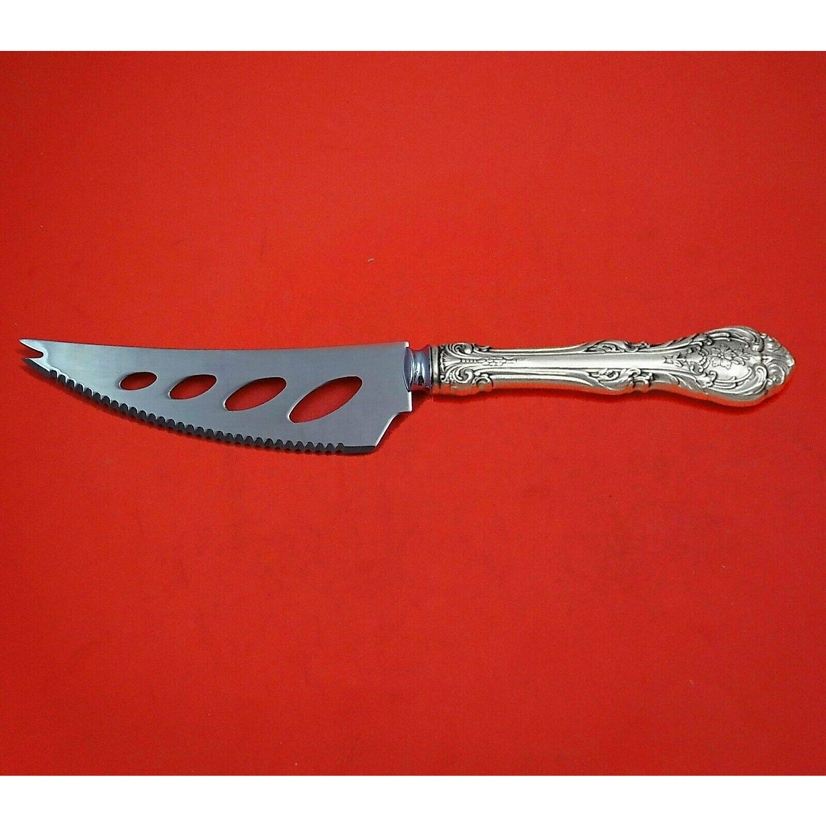 King Edward by Gorham Sterling Silver Cheese and Sausage Knife Custom Made 7"