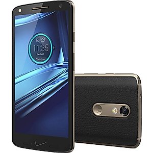Motorola Droid Turbo 2 XT1585 32GB - Black Leather (Verizon Wireless) (Renewed)