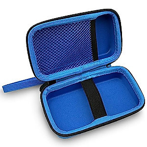 Travel Case for EASEGMER RS-8M RS-1 for HigoKids Q4 Kids Handheld Game Portable Video Game Player (Blue)