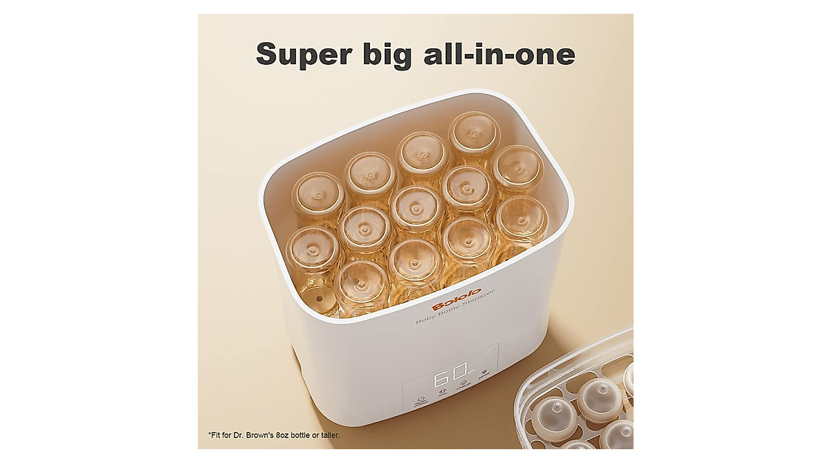 Bololo Baby Bottle Sterilizer - Fast & Efficient Cleaning