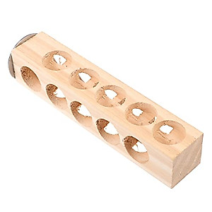 PATKAW Hamster Toys Hamster Toys Hamster Toys of 2 Parrot Hamster Stick Parrot Stick Toy Wooden Bird Perch Bird Climbing Stand Toy Parrot Cage Swing Set Accessories Hamster Accessories Wooden Toys