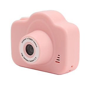 Kids Digital Camera, Photography Camera Automatic Focusing Single Lens for Early Education (Pink)